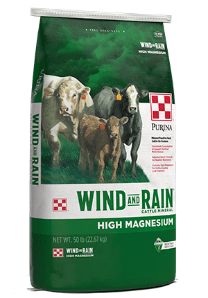 Purina Wind & Rain High Mag 4 Complete Cattle Mineral - Shelby, NC ...