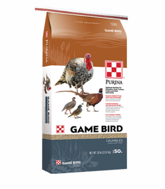 Purina® Game Bird Crumbles - Shelby, NC - Cleveland Farm & Feed