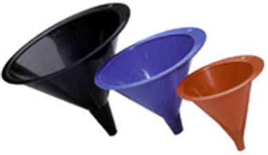 3 PC FUNNEL SET MULTI COLORED 1/2 1 PT - Shelby, NC - Cleveland Farm & Feed