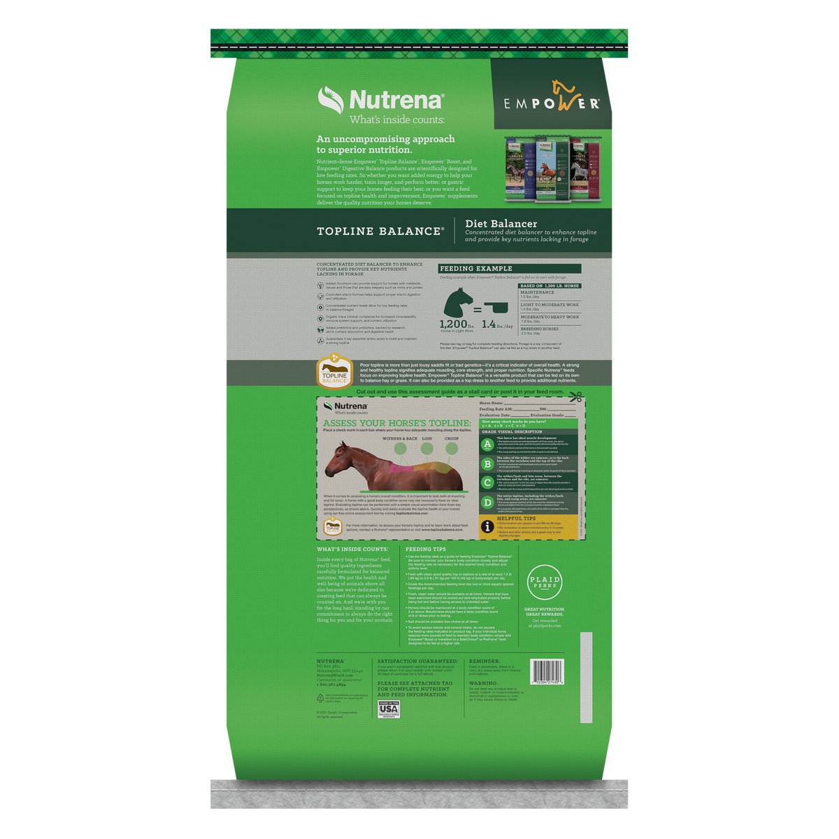 Nutrena® Empower® Topline Balance™ - Shelby, NC - Cleveland Farm & Feed